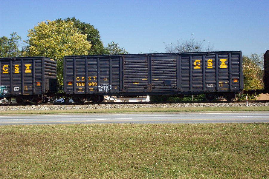 CSX boxcar